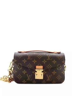 LOUIS VUITTON Pochette Metis Monogram Canvas East West Crossbody Bag - Brown