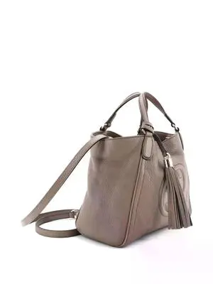 Gucci Soho Convertible Leather Small Shoulder Bag - Brown