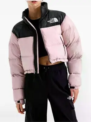 The North Face Nuptse Short Puffer Jacket - Pink
