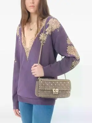 Valentino Garavani Wool Sweater With Lace