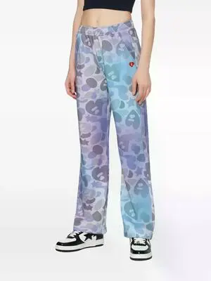 AAPE BY *A BATHING APE Camo-print Track Pants