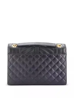 Saint Laurent Classic Monogram Envelope Satchel Mixed Matelasse Leather Medium Shoulder Bag
