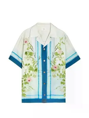 CHE Bloom Print Shirt - White
