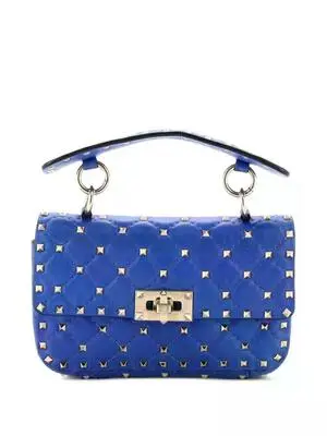 Valentino Garavani Rockstud Spike Flap Bag Quilted Leather Small Crossbody Bag