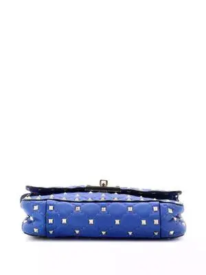 Valentino Garavani Rockstud Spike Flap Bag Quilted Leather Small Crossbody Bag