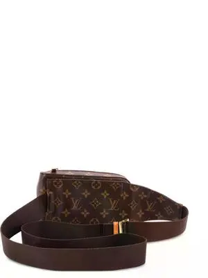 LOUIS VUITTON Geronimos Waist Bag Monogram Canvas Belt Bag - Brown