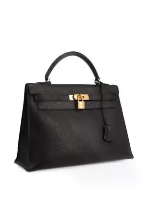 Hermès 1987 32 Kelly Tote Bag - Black