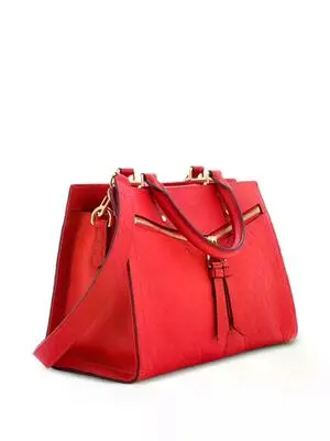 LOUIS VUITTON Sully Monogram Empreinte Leather Pm Tote Bag - Red