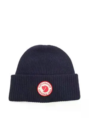 Fjallraven 1960 Logo-patch Beanie Hat Blue