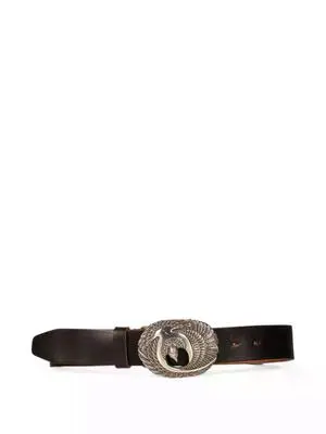 Our Legacy Eagle Leather Belt - Black
