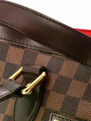 LOUIS VUITTON Hampstead Handbag Damier Pm Tote Bag - Brown