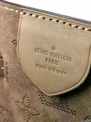 LOUIS VUITTON Girolata Handbag Mahina Leather Tote Bag