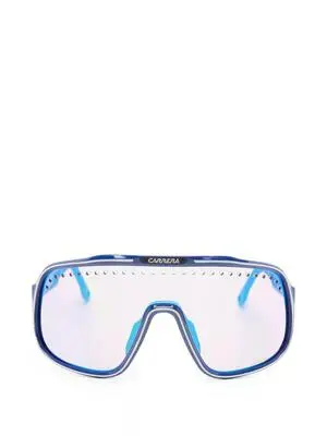 Carrera Eyewear C Sport 02/s Shield-frame Sunglasses - Blue