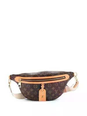 LOUIS VUITTON High Rise Bum Bag Monogram Canvas Belt Bag