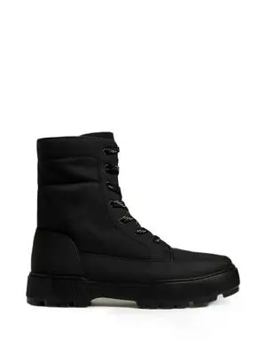 12 STOREEZ Padded Lace-up Boots
