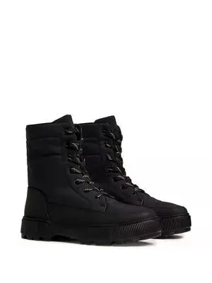 12 STOREEZ Padded Lace-up Boots