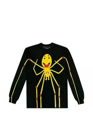 TRAVIS SCOTT Graphic-print Long-sleeve T-shirt - Black
