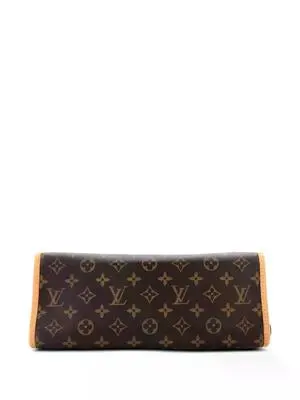 LOUIS VUITTON Popincourt Handle Bag Monogram Canvas Satchel - Brown