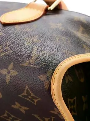 LOUIS VUITTON Popincourt Handle Bag Monogram Canvas Satchel - Brown