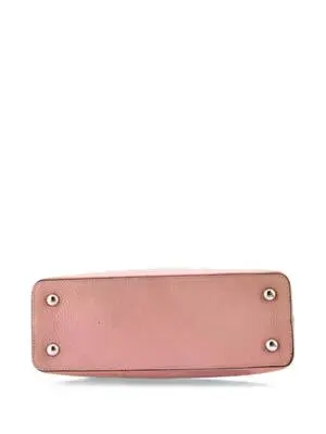 LOUIS VUITTON Capucines Bag Leather Pm Satchel