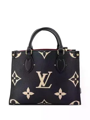 LOUIS VUITTON Onthego Bicolor Monogram Empreinte Giant Pm Tote Bag