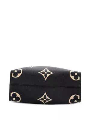 LOUIS VUITTON Onthego Bicolor Monogram Empreinte Giant Pm Tote Bag