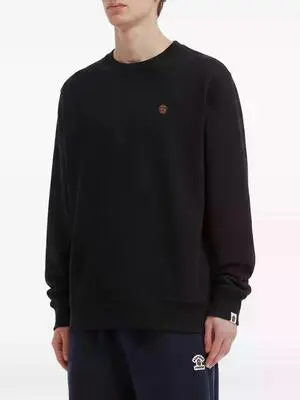 FINGERCROXX Logo-patch Crew-neck Sweatshirt