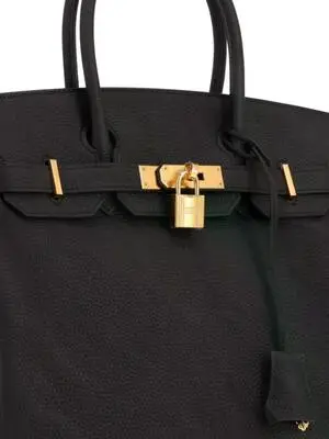 Hermès 2026 30 Birkin Tote Bag - Black