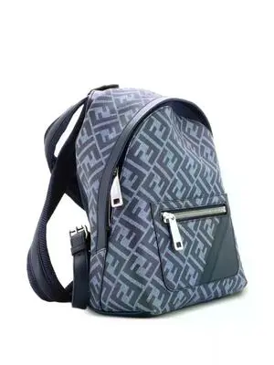Fendi Silver Tone Backpacks For Women