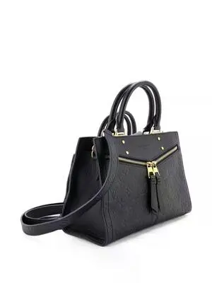 LOUIS VUITTON Sully Monogram Empreinte Leather Pm Tote Bag - Black