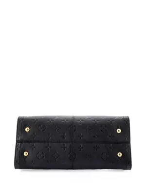 LOUIS VUITTON Sully Monogram Empreinte Leather Pm Tote Bag - Black