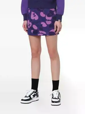 AAPE BY *A BATHING APE Heart-camouflage Skirt