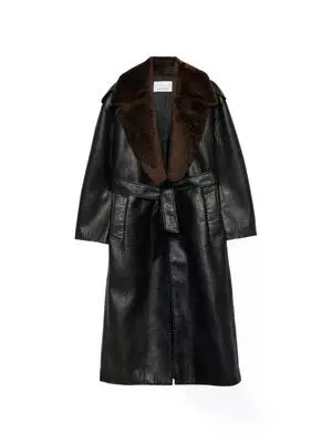 THE FRANKIE SHOP Edra Removable-collar Trench Coat