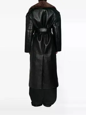 THE FRANKIE SHOP Edra Removable-collar Trench Coat