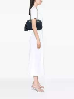 Gucci 2016-2026 Calfskin Soho Chain Zip Shoulder Bag - Blue