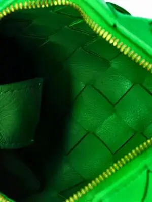 Bottega Veneta Loop Intrecciato Nappa Candy Crossbody Bag - Green