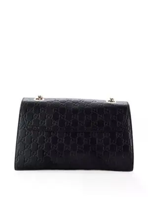 Gucci Emily Chain Flap Bag Guccissima Leather Medium Shoulder Bag