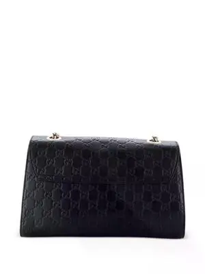 Gucci Emily Chain Flap Bag Guccissima Leather Medium Shoulder Bag