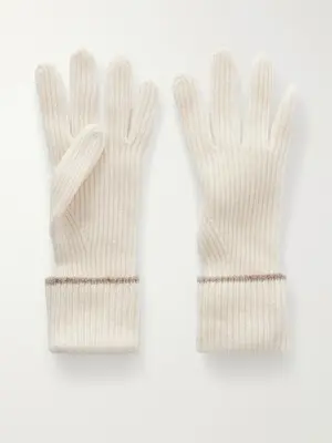 Arch4 New Julian Cashmere Gloves - Neutrals