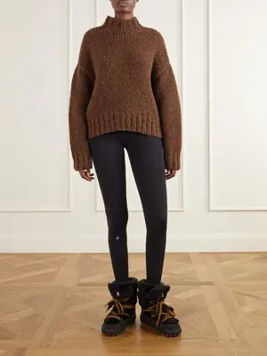 Bogner Chamonix 10 Shearling-trimmed Suede Ankle Boots