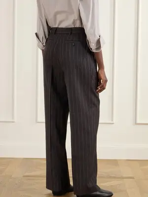 MFPEN Primary Striped Wool Straight-leg Pants