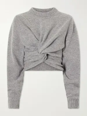 Balenciaga Wool Sweatshirt - Gray