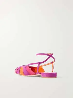 Manolo Blahnik Cloudad 10 Suede Flats