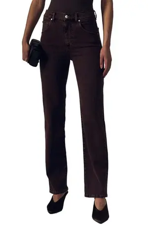 LE JEAN The Slim Straight Leg Jeans