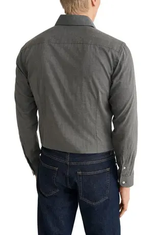 Eton Slim Fit Organic Supima® Cotton Flannel Shirt
