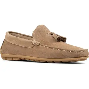 DONALD PLINER Octavius Tassel Driving Loafer - Sand