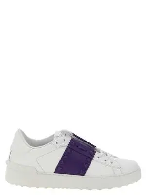 Valentino Garavani Rockstud Untitled' Sneakers - Purple