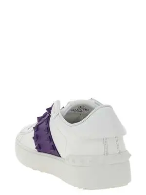 Valentino Garavani Rockstud Untitled' Sneakers - Purple