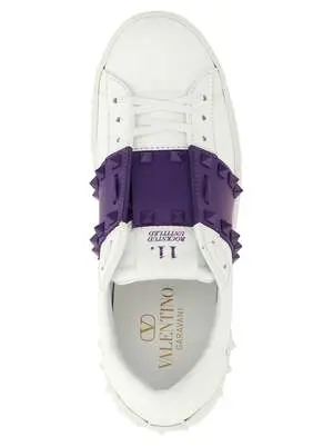 Valentino Garavani Rockstud Untitled' Sneakers - Purple