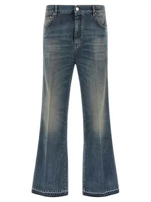 Amiri Flared Leg Jeans - Blue